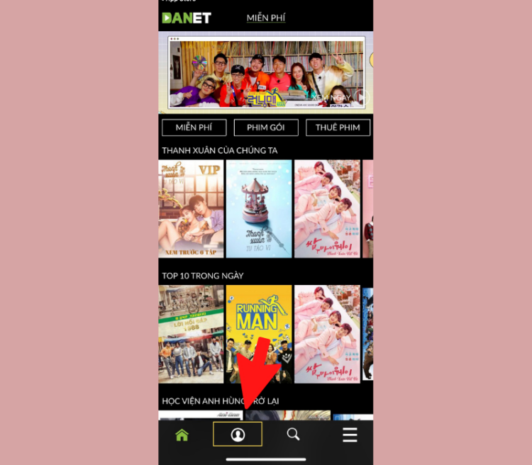 Danet - Hướng dẫn cài đặt và sử dụng app trên điện thoại