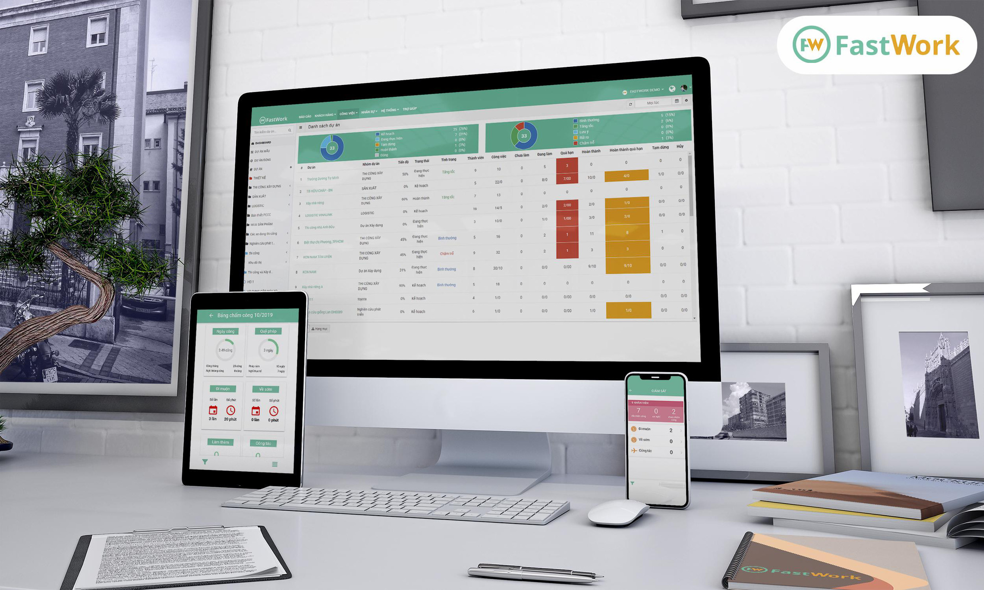 Fastwork iOS - App quản lý công việc trực tuyến hiệu quả