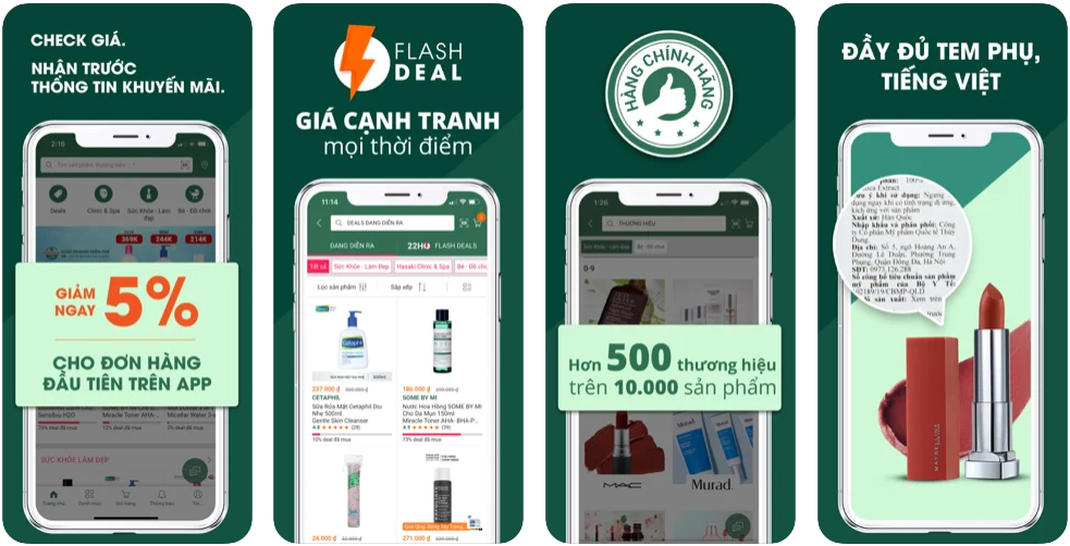 Tải app Hasaki - Mua mỹ phẩm Haski chính hãng dễ dàng