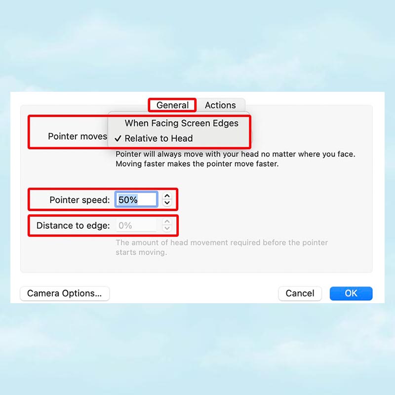 Hướng dẫn cách sử dụng tính năng Head Pointer trên MacOS