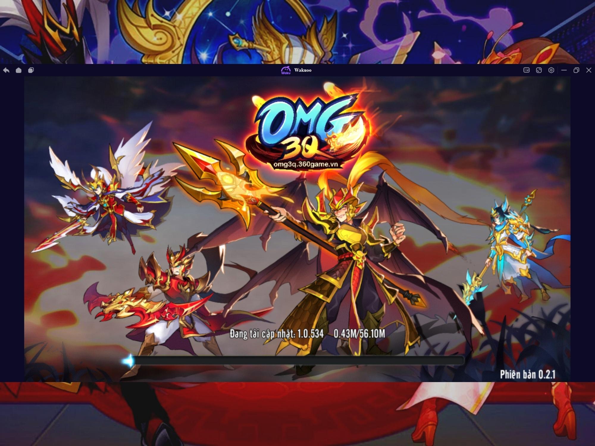 Hướng dẫn cách chơi OMG 3Q trên máy tính trong tích tắc