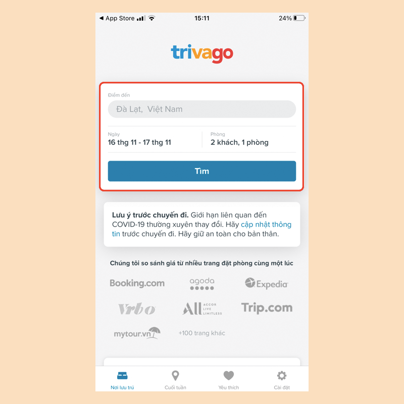 Trivago là gì? Tìm phòng khách sạn với Trivago nhanh chóng