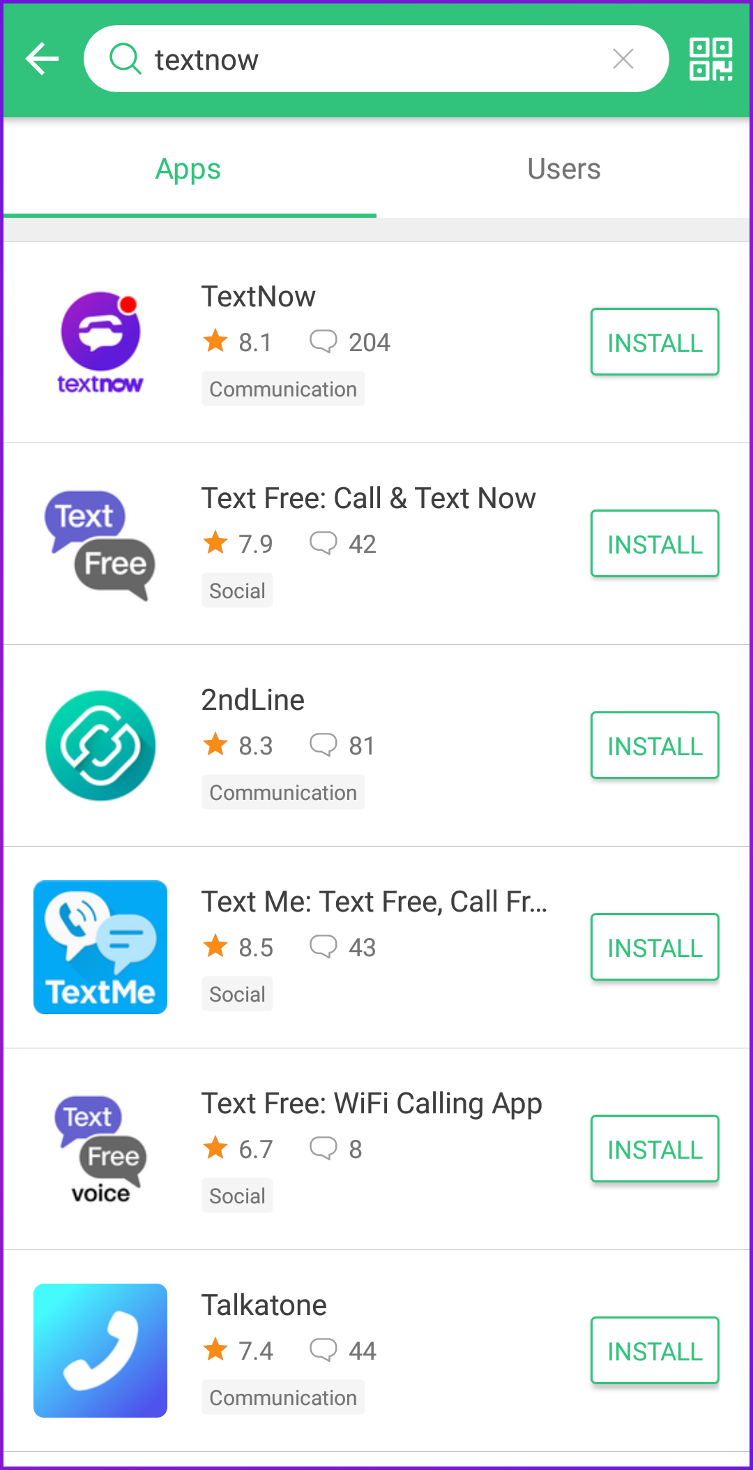 Textnow Apk: - Ứng dụng nhắn tin gọi điện miễn phí toàn cầu