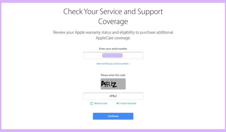 Web check IMEI iPhone và các sản phẩm Apple chính hãng