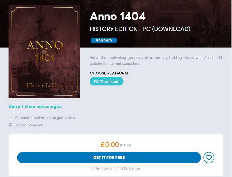 Nhận ngay Anno 1404, tựa game xây thành phố cực hấp dẫn của Ubisoft ...