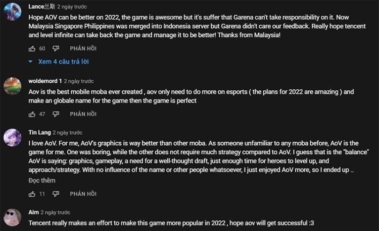 Sau... 5 năm phát hành, AOV mới được nhà phát triển tung trailer giới ...