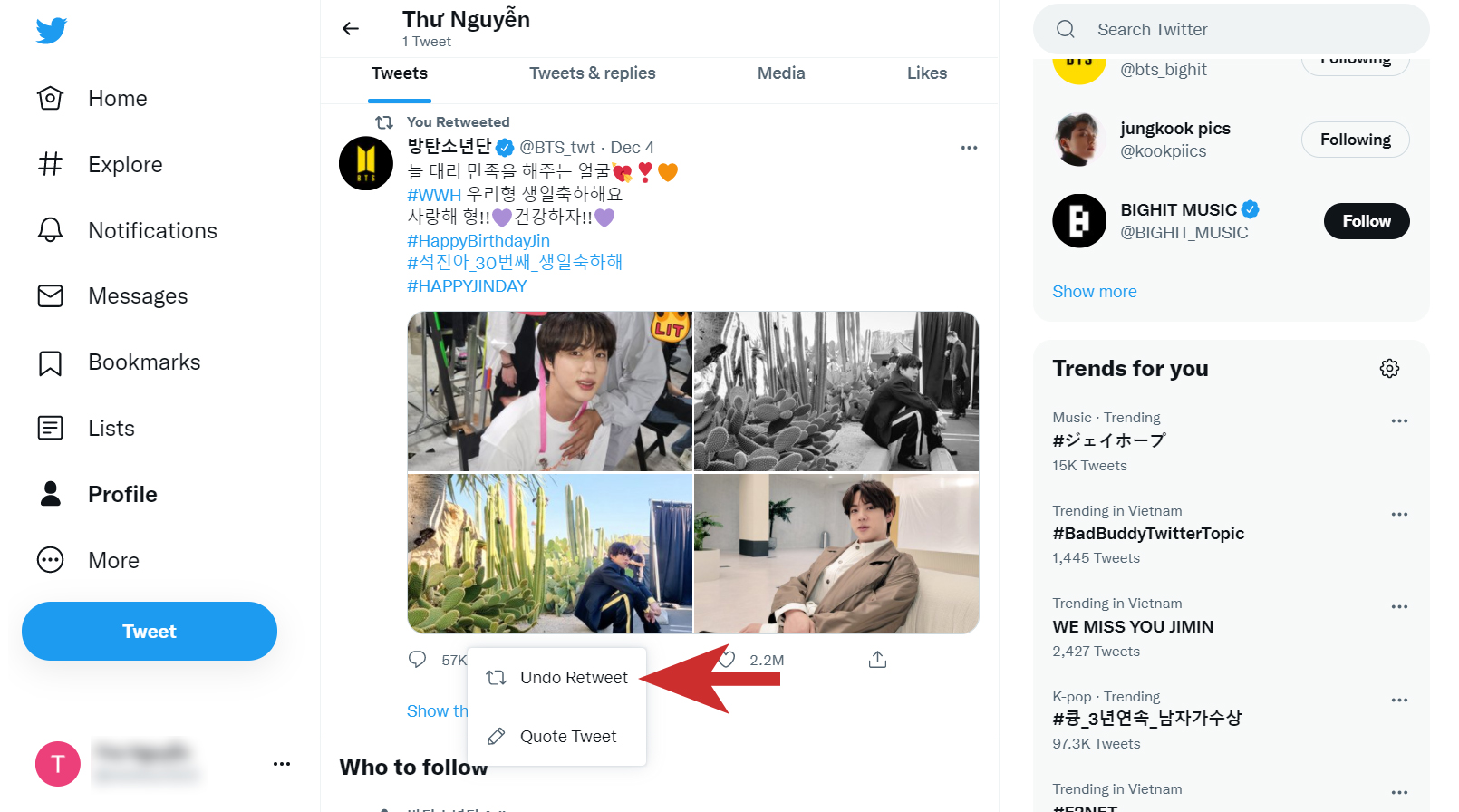 Retweet là gì? Cách Retweet trên Twitter cực đơn giản