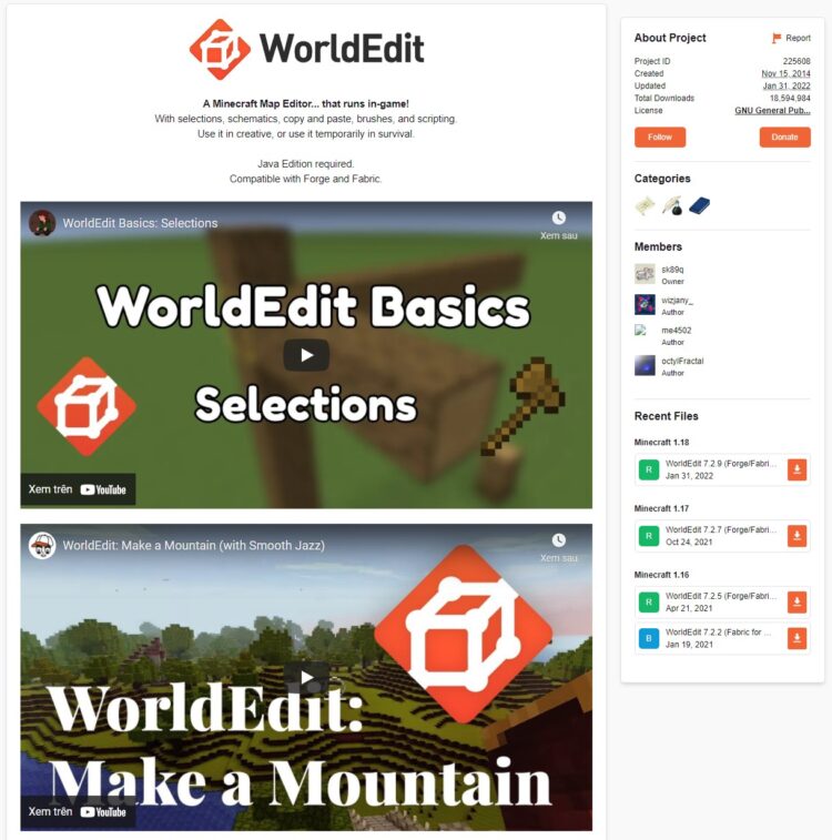 Hướng dẫn cách xây nhà Minecraft siêu đẹp, siêu nhanh bằng schematic và ...
