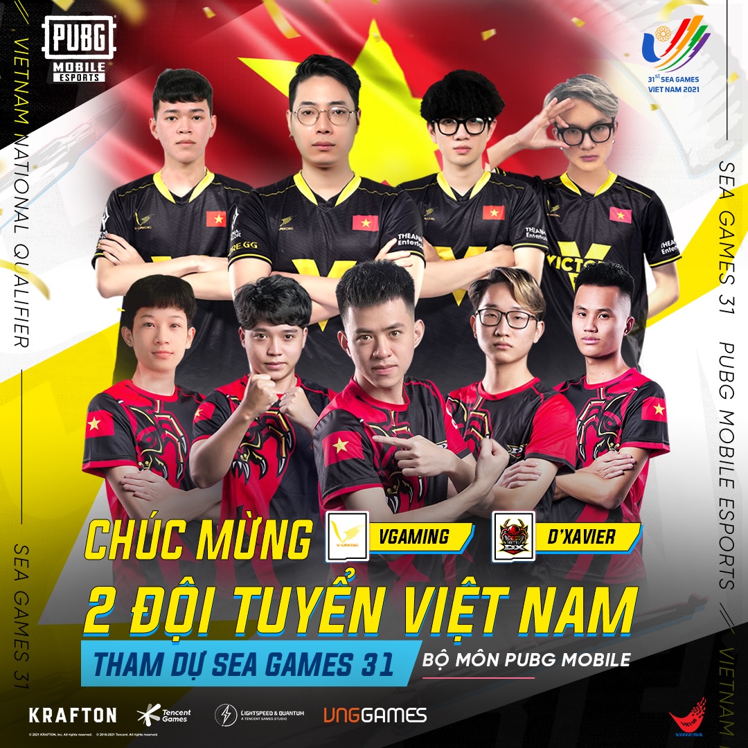 V Gaming là đại diện thứ 2 của PUBG Mobile Việt Nam tham dự SEA Games ...