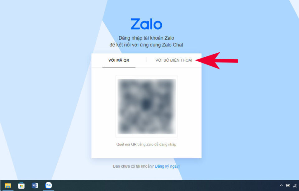 Zalo web - Đăng nhập trên Google Chrome không cần cài app