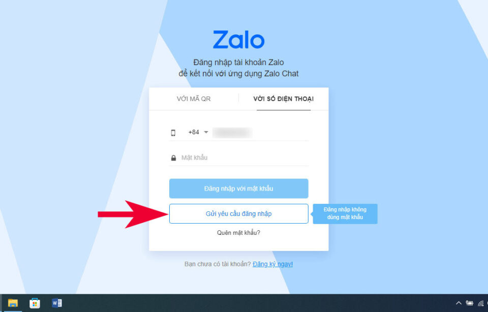 Zalo web - Đăng nhập trên Google Chrome không cần cài app