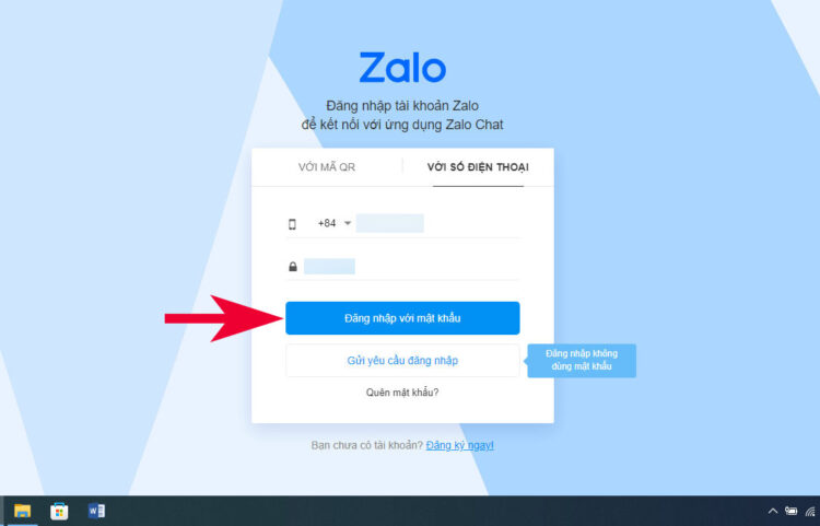 Zalo web - Đăng nhập trên Google Chrome không cần cài app