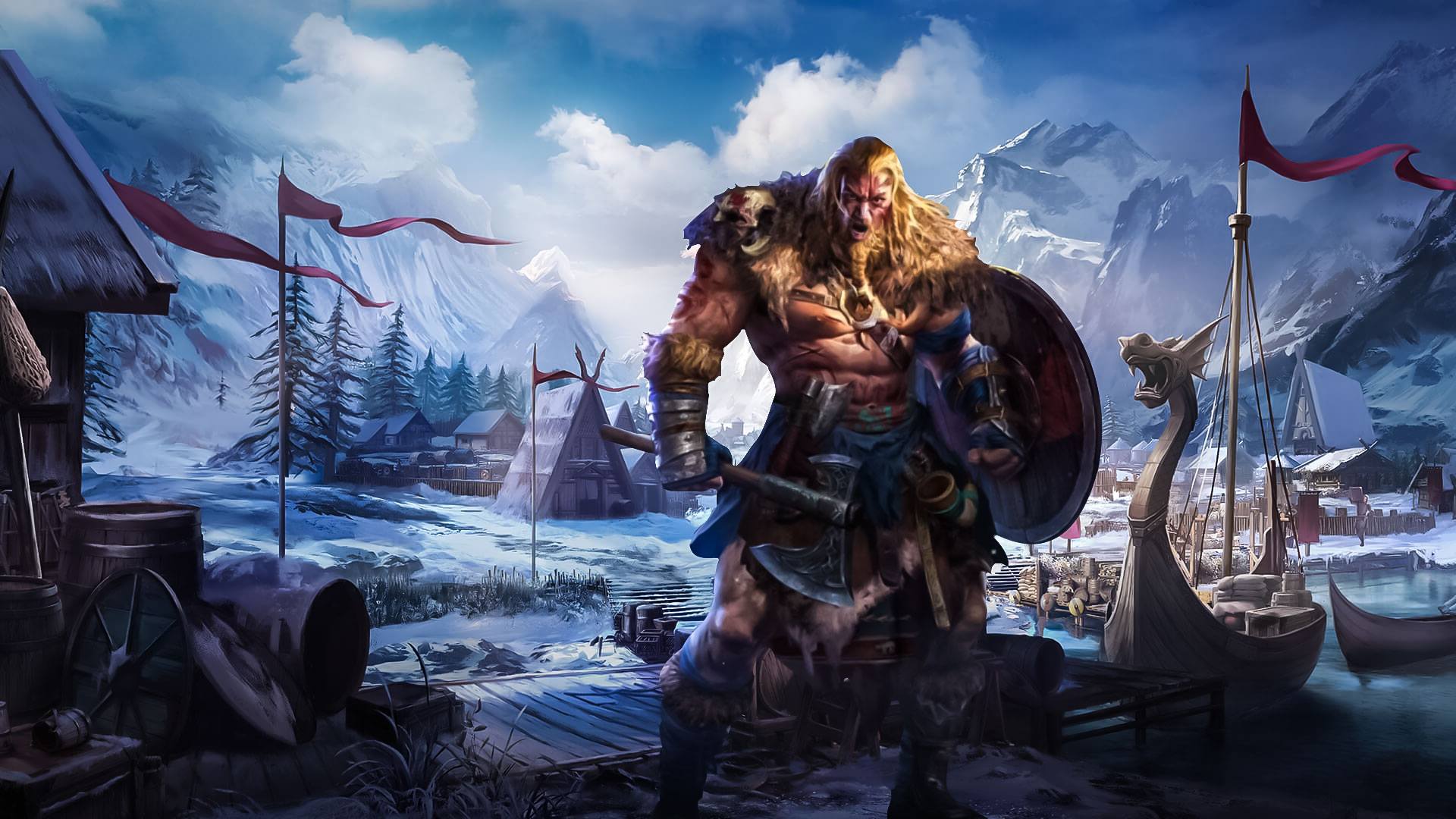 Phá đảo vùng trời Bắc Âu cùng bộ tộc người Viking trong Vikingard của ...