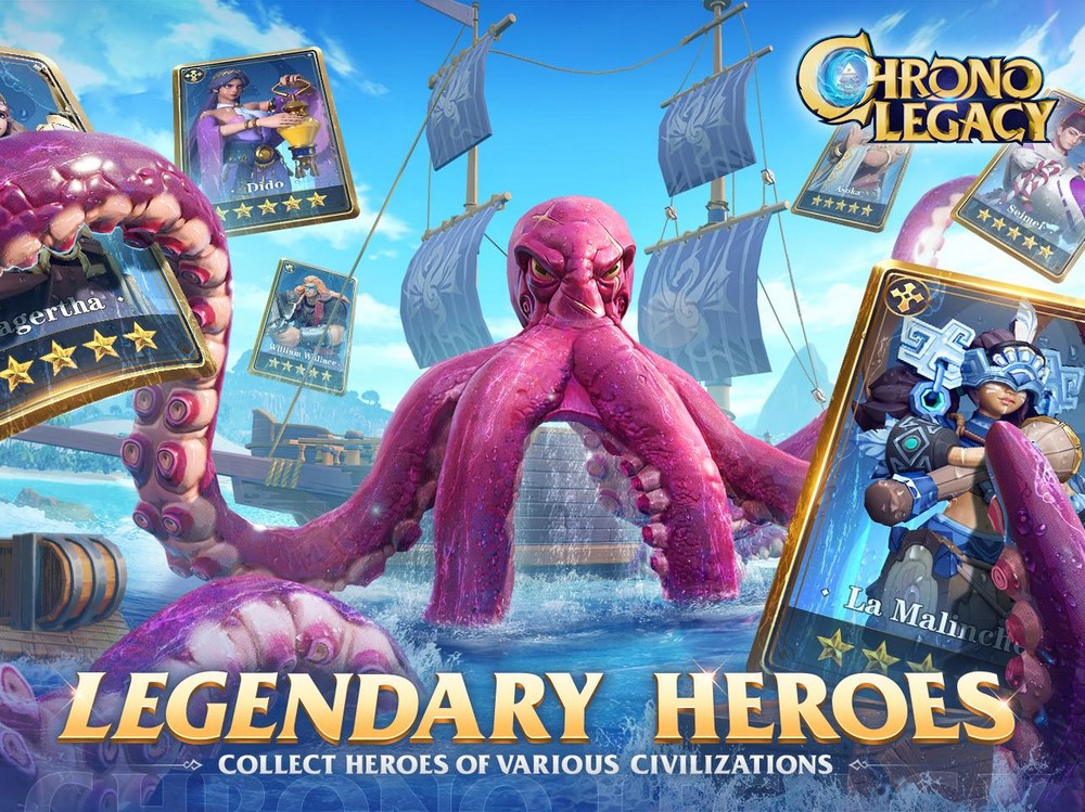 Đế vương chỉ là con cờ trong tay bạn khi chơi Chrono Legacy