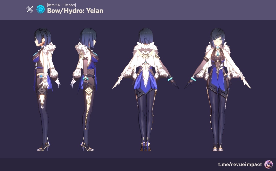 Genshin Impact: “Mê hồn trận” thông tin về Yelan, nhân vật 5 sao mới cuối cùng trước khi Sumeru ...