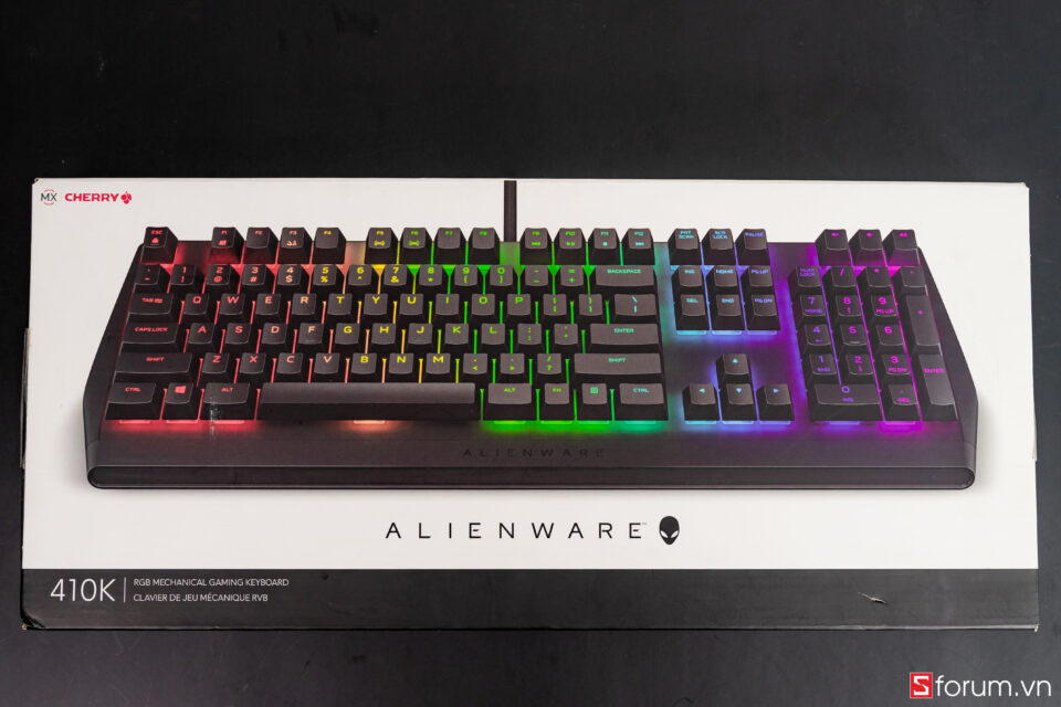 Trên tay và trải nghiệm Alienware AW410K: Bàn phím gaming của "người ...