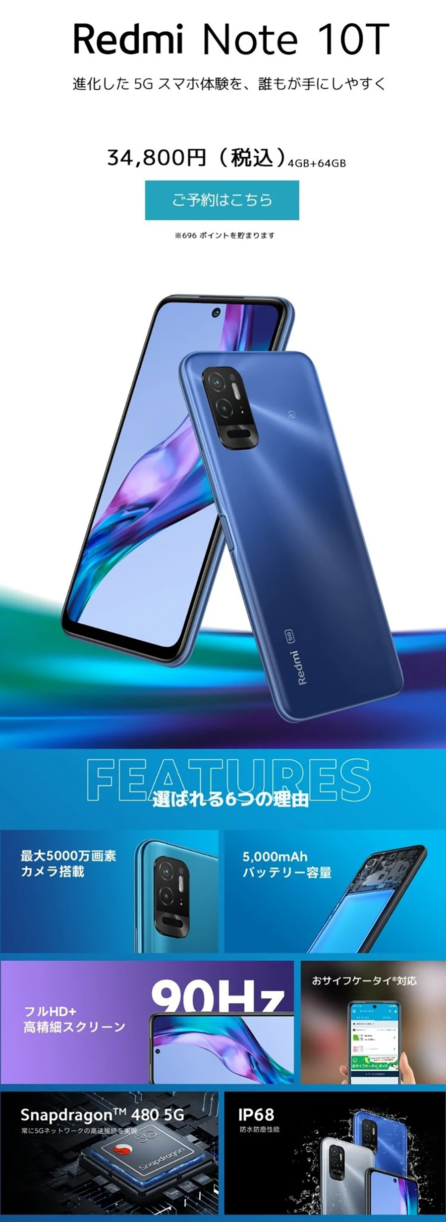 Xiaomi ra mắt Redmi Note 10T với vi xử lý Snapdragon 480 tại thị trường ...