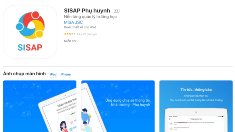 SISAP - Cách tải app Sisap ôn luyện và kết nối trường học