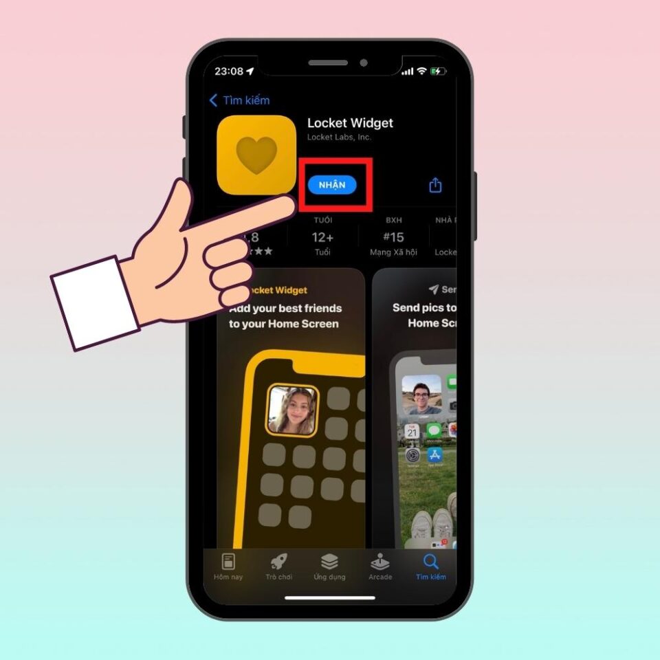 Hướng dẫn dùng Locket Widget trên iPhone để chia sẻ ảnh vừa chụp với ...