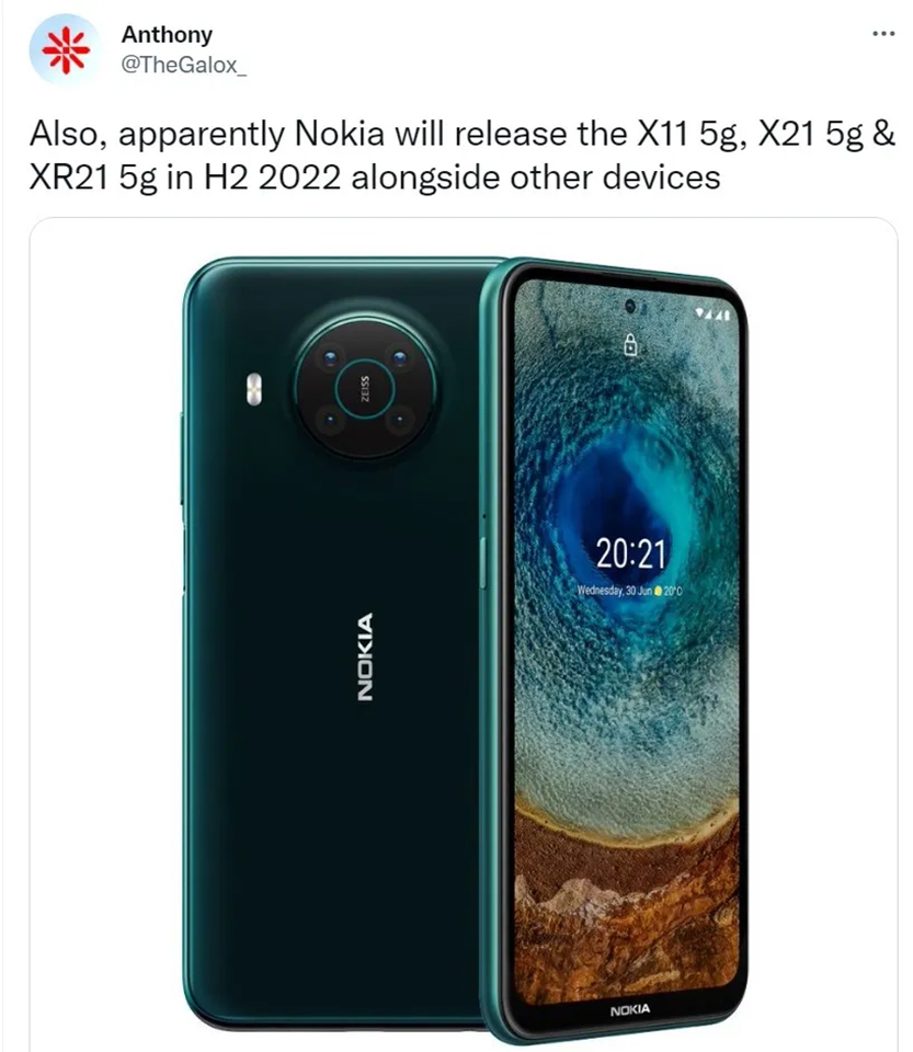Nokia XR21 5G, Nokia X21 5G và Nokia X11 5G sắp sửa ra mắt, fan “gom ...