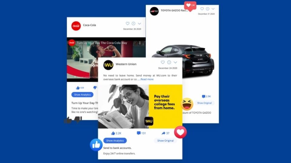 Facebook Library - Xem quảng cáo fanpage cực đơn giản