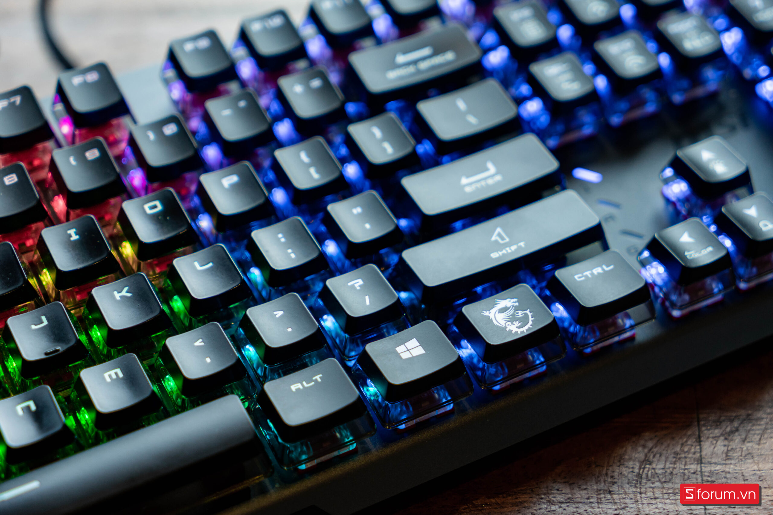 Trên tay MSI Vigor GK71: Chiếc bàn phím cơ gaming mà "người chơi hệ RGB ...