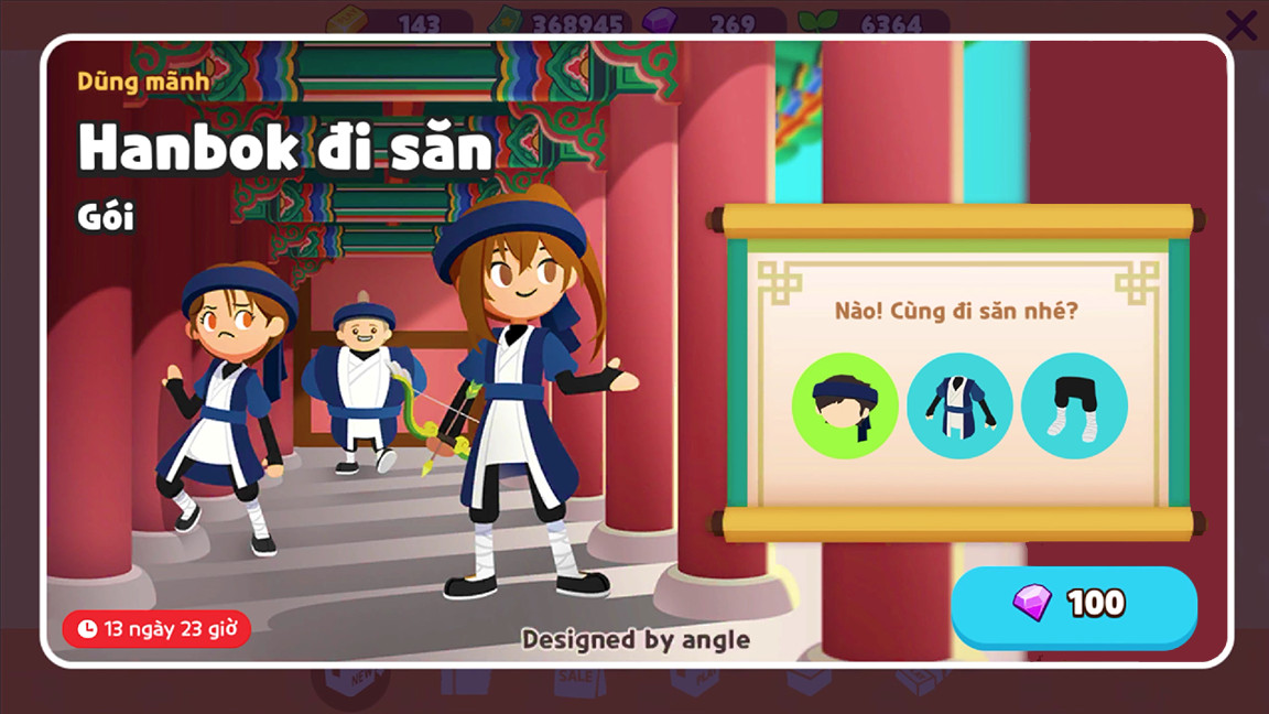 Tiếp thu góp ý từ game thủ, Play Together mở bán trang phục "Hanbok đi ...