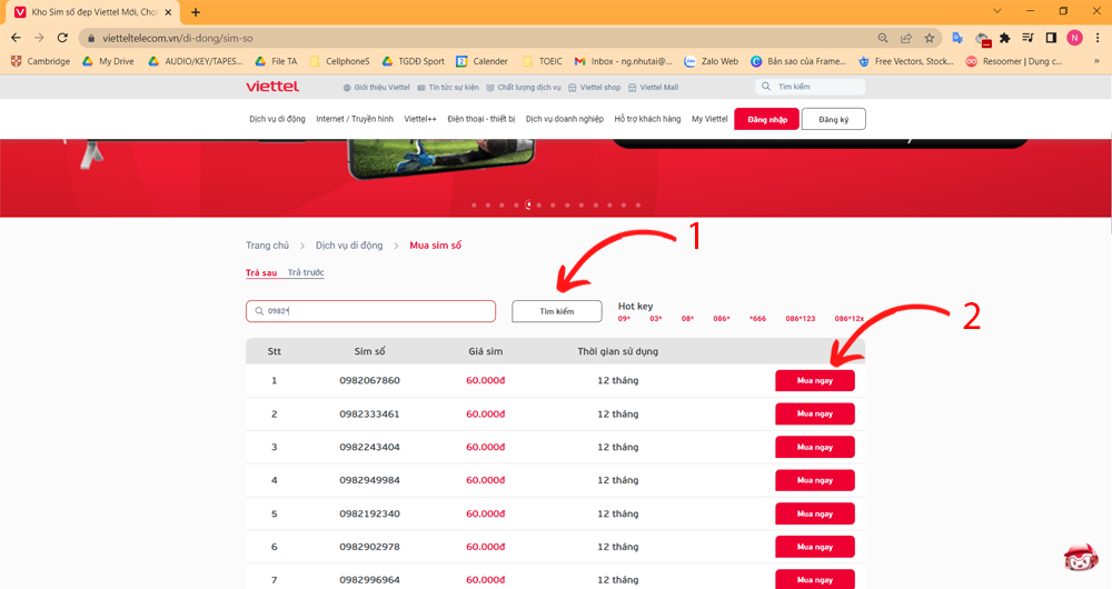 0982 là mạng gì? Bí quyết chọn mua sim đầu số đầu số 0982