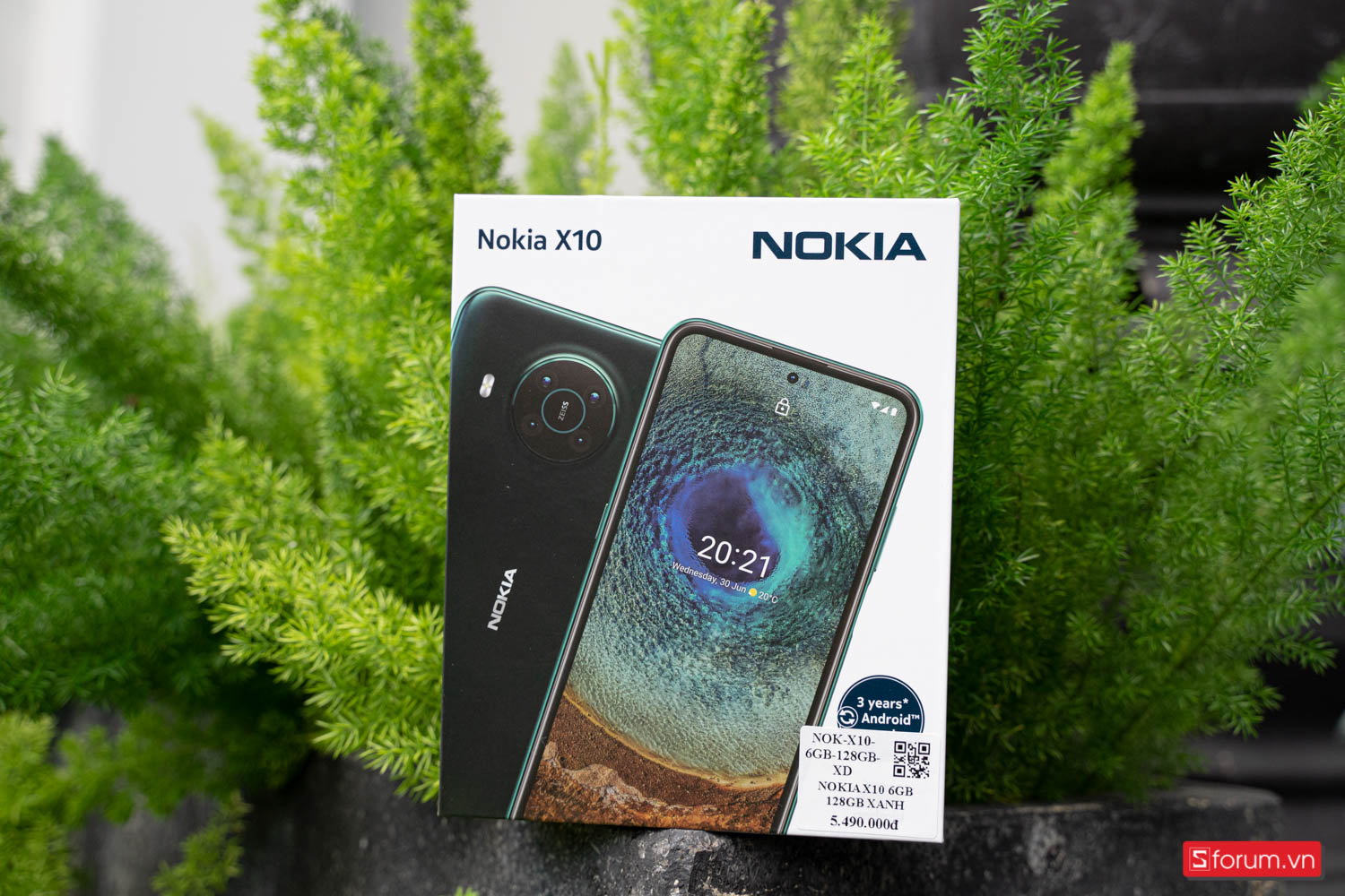 Trên tay Nokia X10 5G: Mặt lưng ấn tượng, camera Zeiss, hiệu năng đáp ...