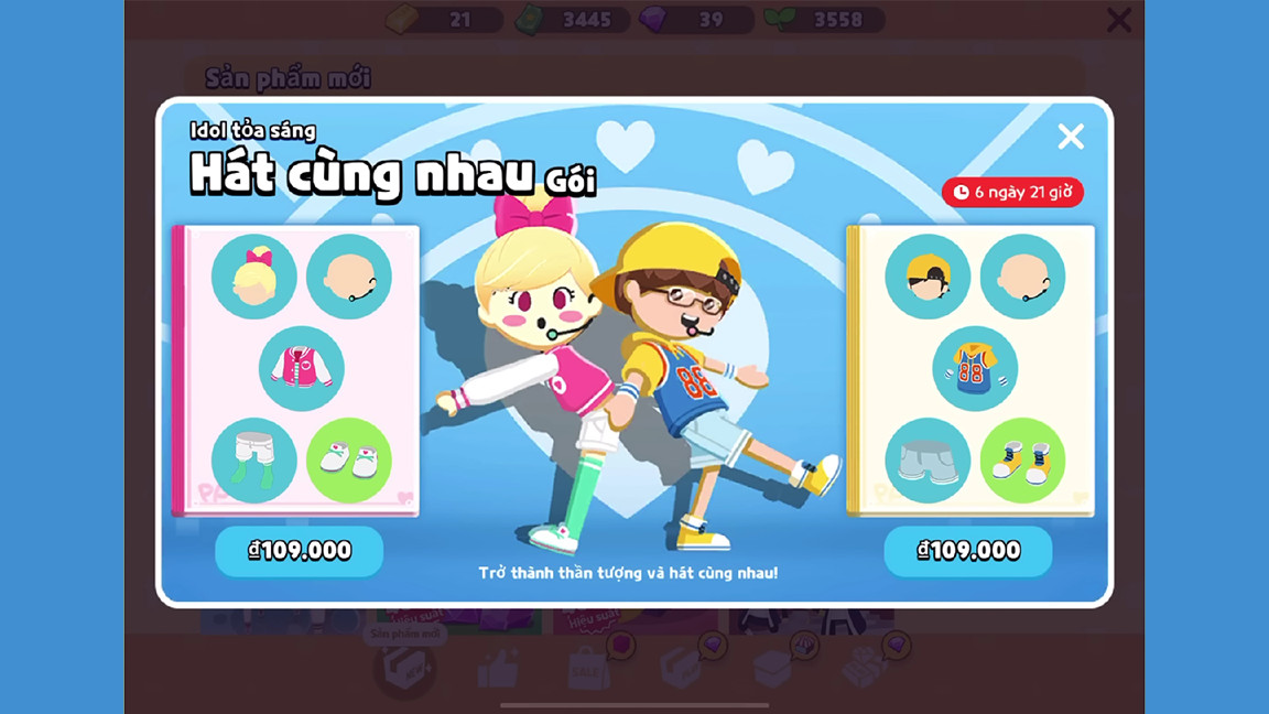 Cùng đi shopping và diện thử bộ trang phục Idol mùa này nào các con dân ...