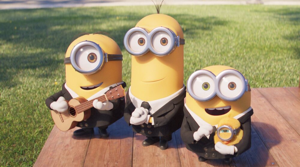 Bộ ba Minions nhí nhố trở lại trong bộ hình nền Minions: Sự trỗi dậy ...