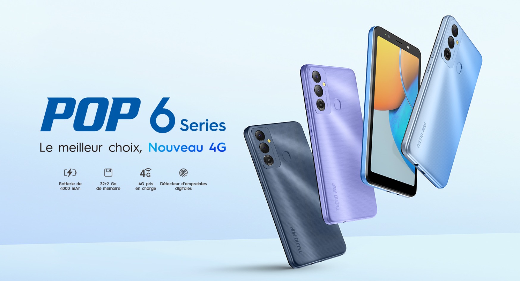 Tecno POP 6 Go 4G ra mắt: Màn hình lớn với giá bán cực kì dễ tiếp cận