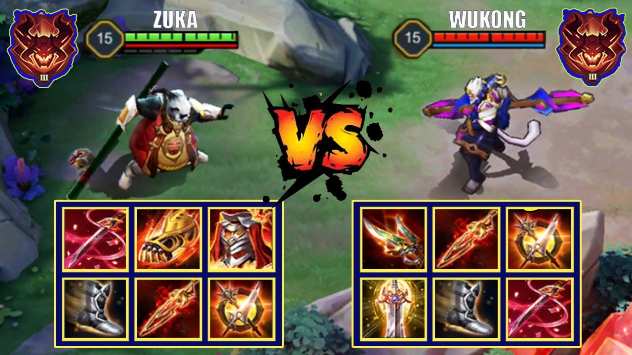 Ai mạnh hơn ai: So kèo Ngộ Không vs Zuka - các "thần rừng" trong Liên Quân Mobile