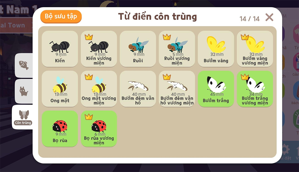 Cẩm nang bắt ong mật và bọ rùa dành cho con dân Play Together