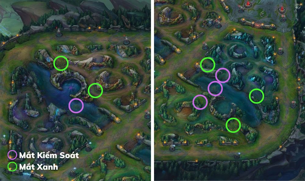 LMHT: Bí kíp kiểm soát tầm nhìn để giành lấy chiến thắng