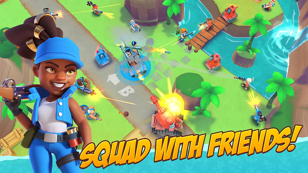 Top game chiến đấu hấp dẫn nhưng lại sở hữu nền đồ họa siêu dễ thương
