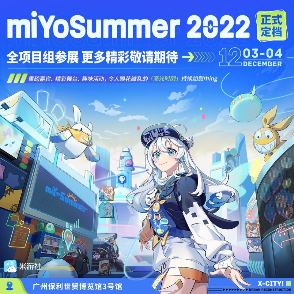 HoYoverse thông báo về lễ hội trò chơi miYoSummer 2022 Sforum