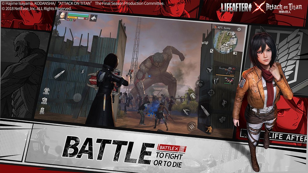 Sự kiện hợp tác cực hấp dẫn giữ LifeAfter x Attack on Titan Sforum