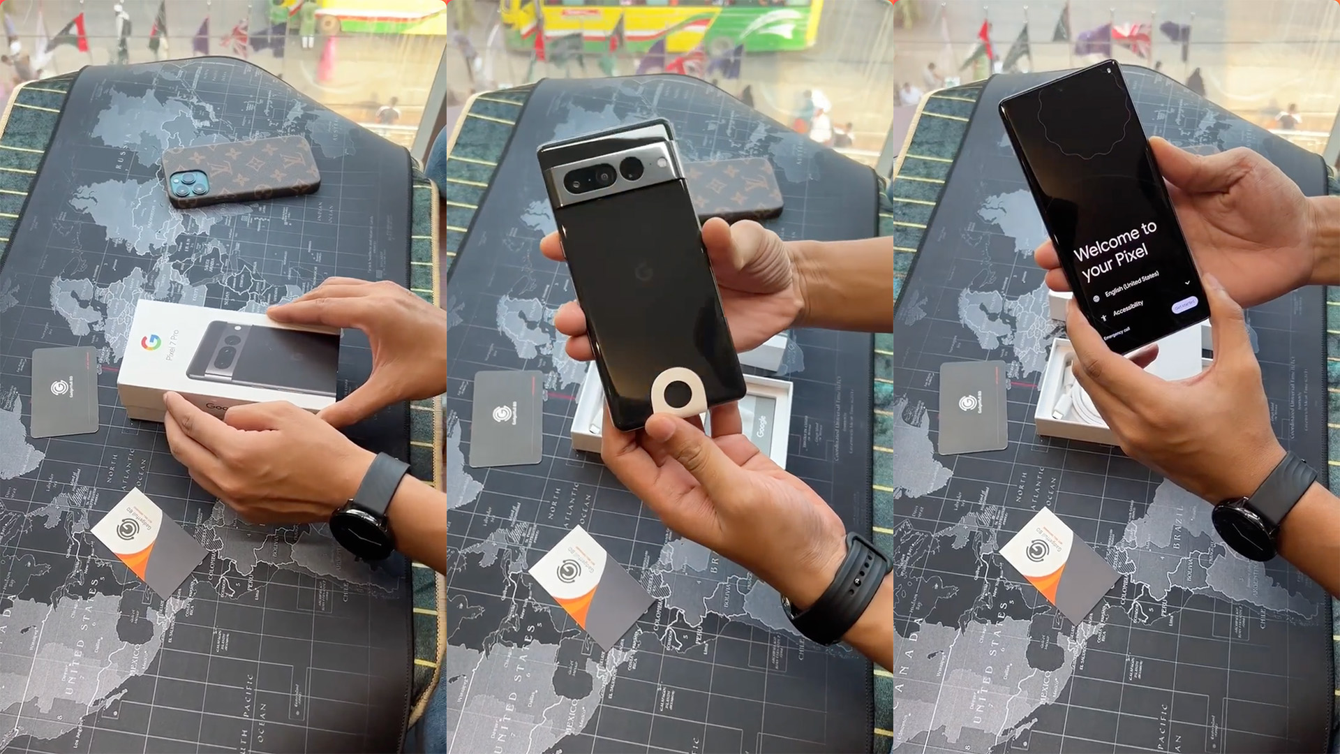 Google Pixel 7 Pro lộ video mở hộp trước ngày ra mắt