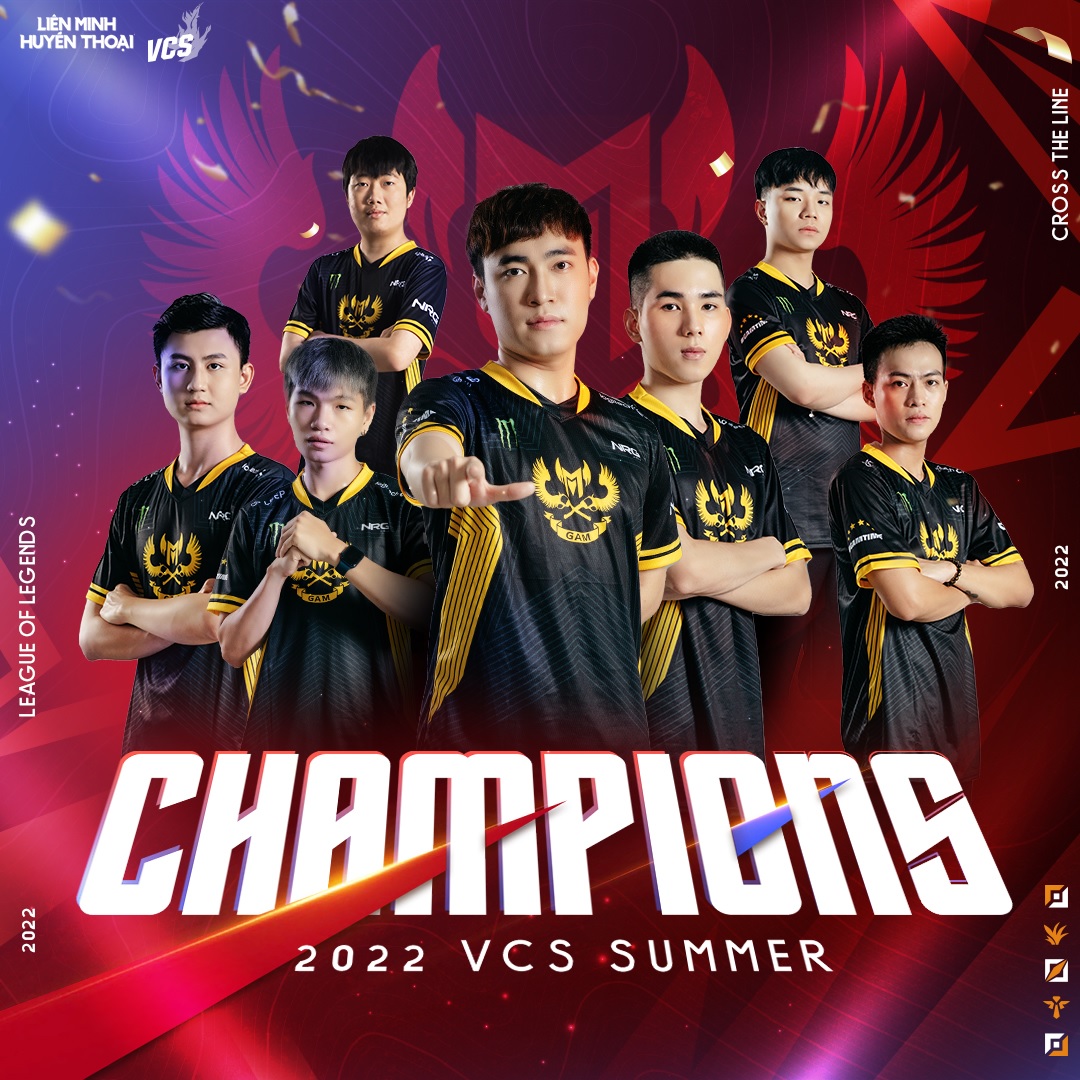 LMHT: GAM Esports bảo vệ thành công ngôi vương tại VCS Mùa Hè 2022
