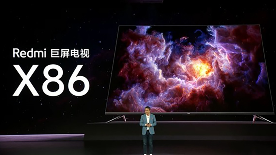 Xiaomi gây “sốc” khi ra mắt Redmi TV X86 với màn hình 86 inch 4K