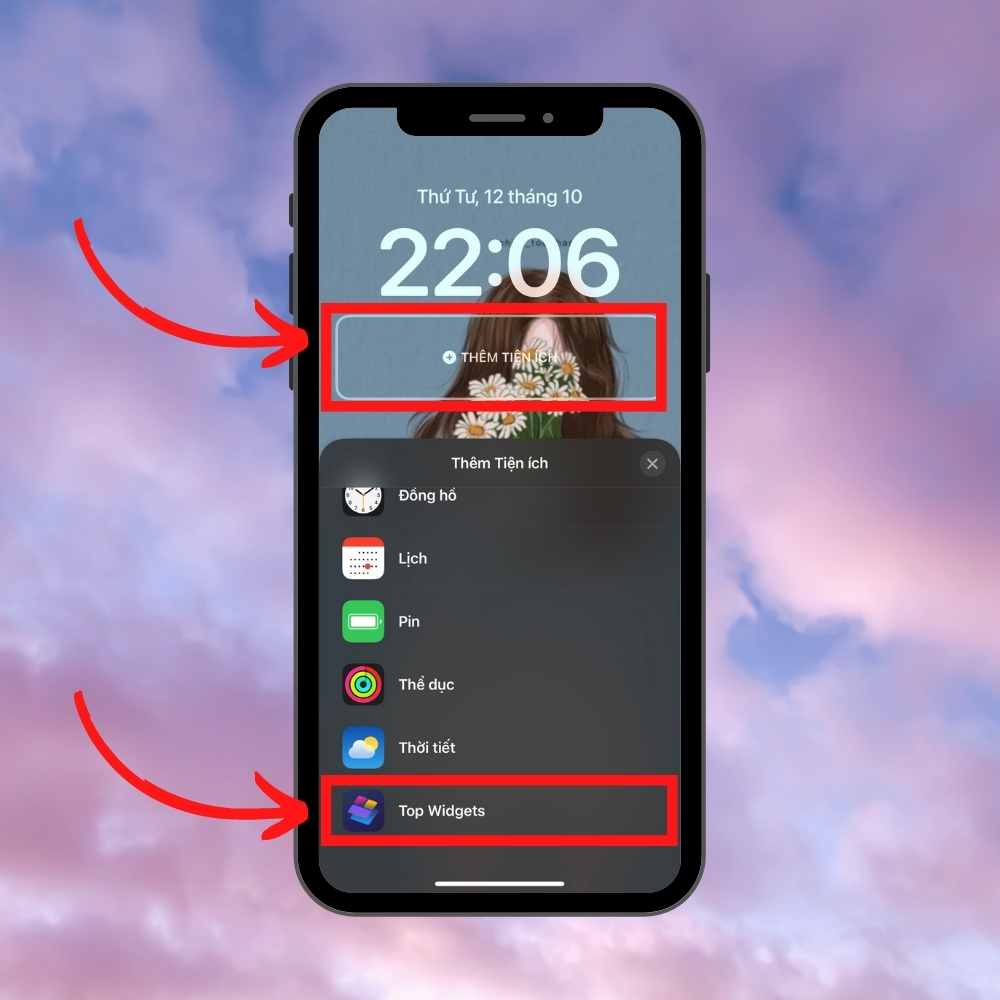 Top Widgets - Ứng dụng giúp cá nhân hóa màn hình chính iPhone với hình động