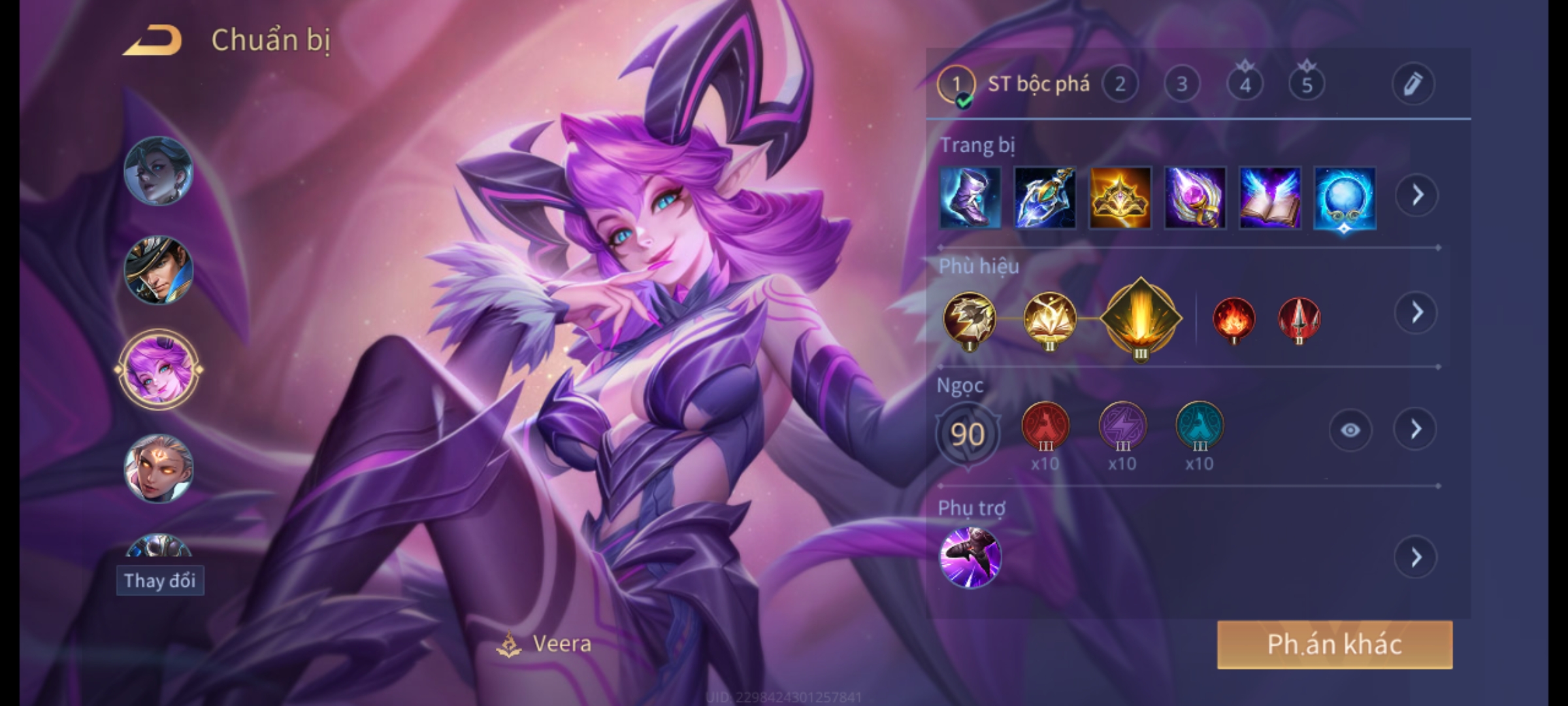 Tất tần tật về vị tướng Veera Liên Quân - Bà hoàng hắc ám trong Liên ...