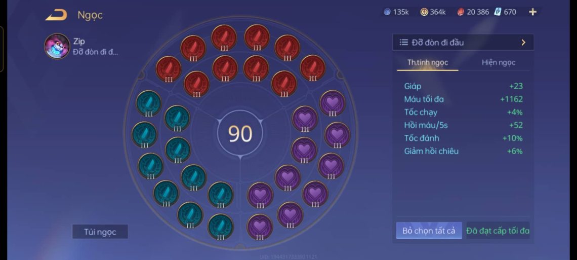 Cách chơi Zip Liên Quân hiệu quả mùa 24 - Hút cả thế giới vào tế đàn ...