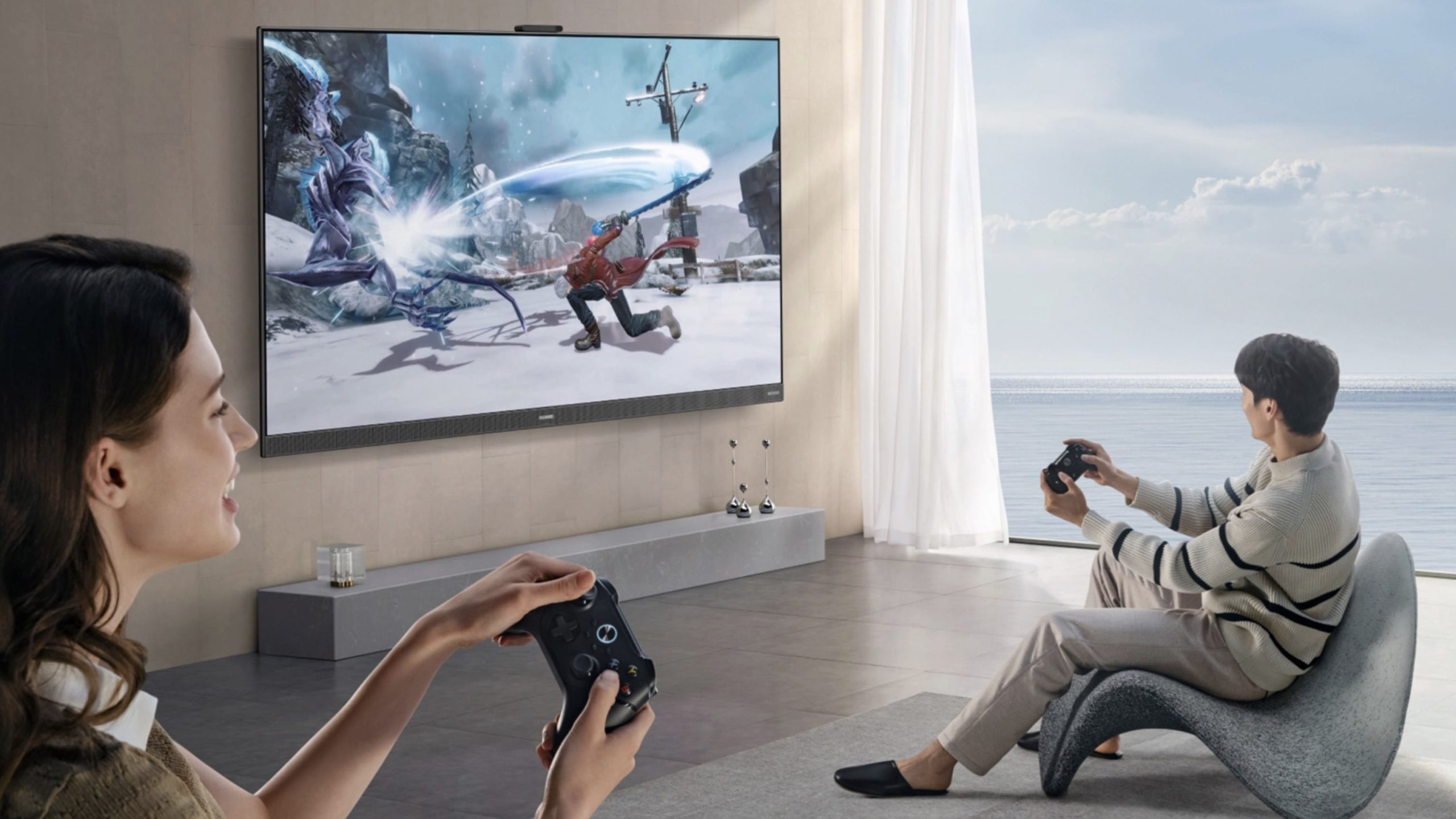 Huawei Smart Screen V TV ra mắt: 75 inch, 4K 120Hz, có camera, giá từ ...