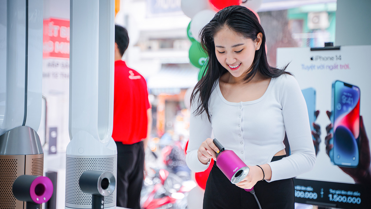 Quầy trải nghiệm Dyson chính thức có mặt tại CellphoneS