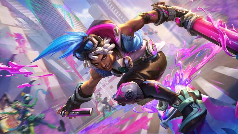 Bật mí skin LMHT Tốc Chiến Chromatic Vandal mới, trang phục Giả Lập trở ...