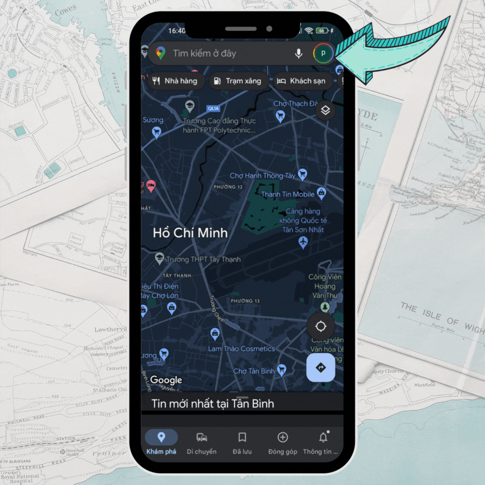Sử dụng Google Maps trong toàn thành phố mà không cần kết nối internet ...