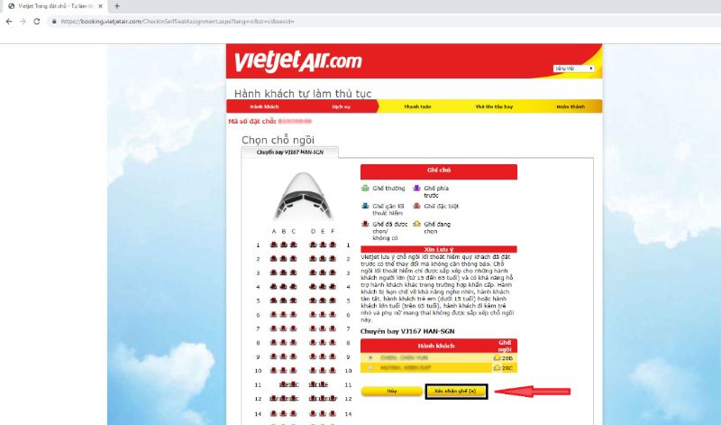 Hướng dẫn check in online Vietjet đơn giản, nhanh chóng 2024