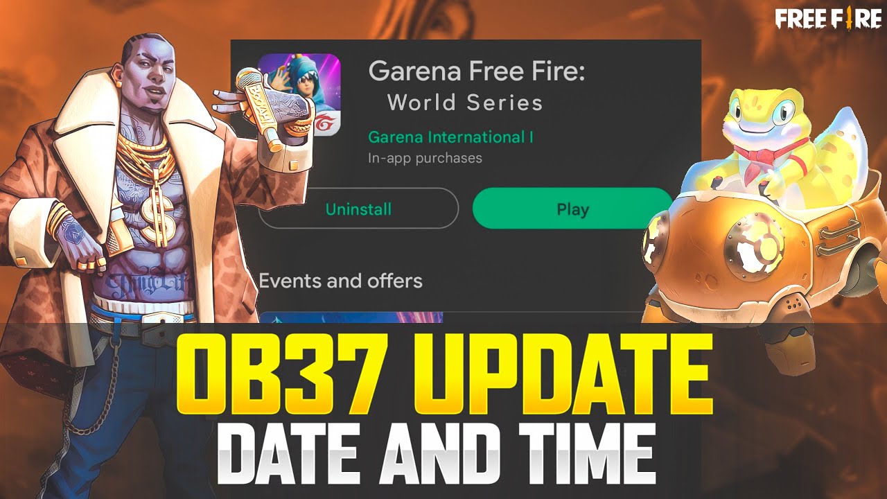 Free Fire OB37: Điều chỉnh chế độ, vũ khí, nhân vật, kỹ năng